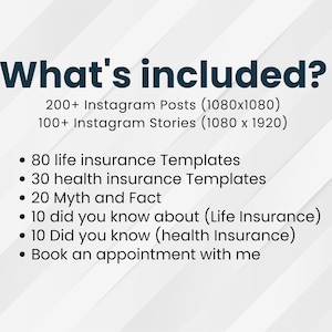 Canva Template for Insurance Agent Social Media Marketing Life ...