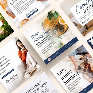 January Real Estate Post, Holiday Post Real Estate Marketing Template ...