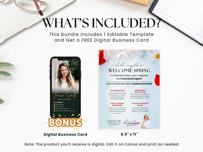 Spring Life Insurance Flyer Templates, Life Insurance Agent ...