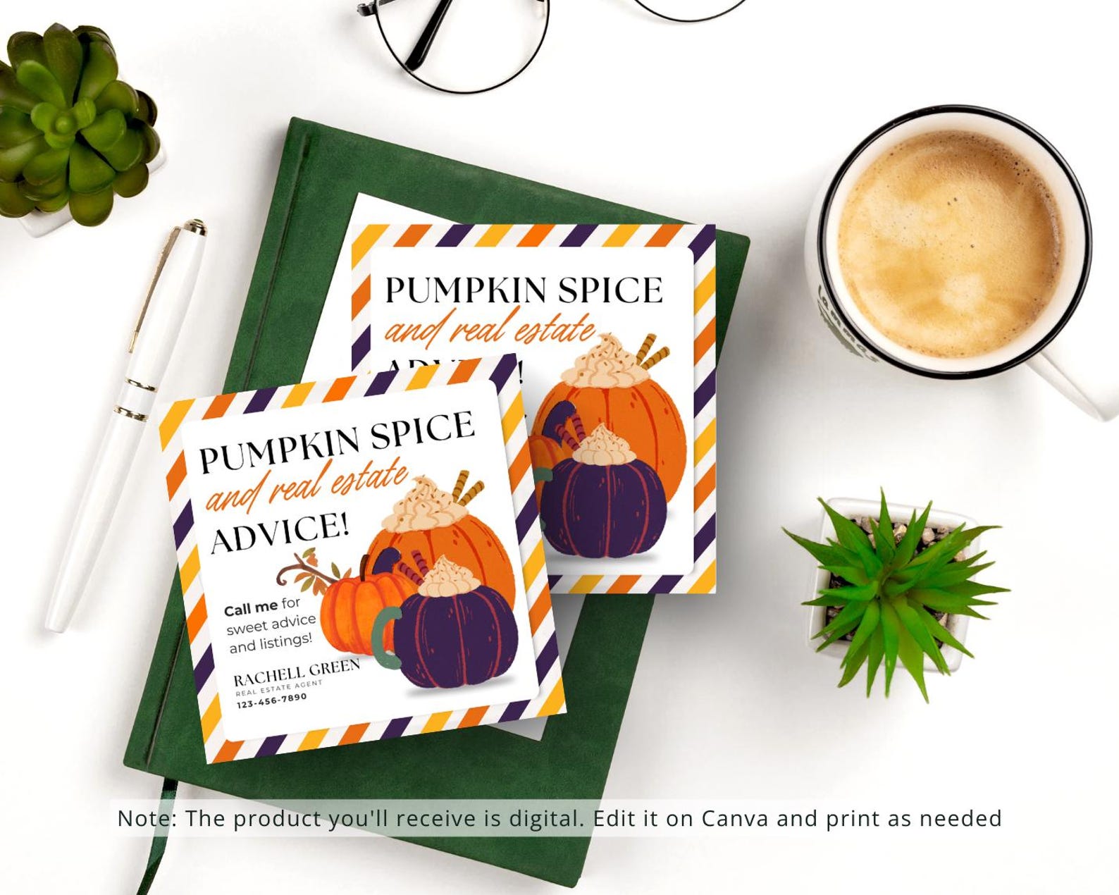 Fall Pop-by Realtor, Referrals Pop-by, Real Estate Marketing, Past ...