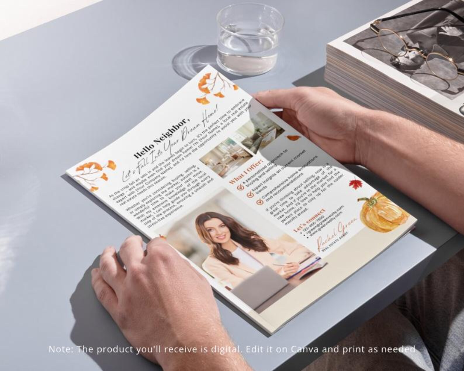 Fall Real Estate Introduction Letter House Market Update, Hello ...