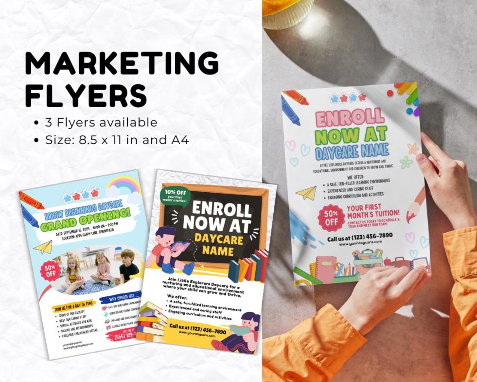 Editable Home Daycare Starter Kit Forms Childcare Contract and ...