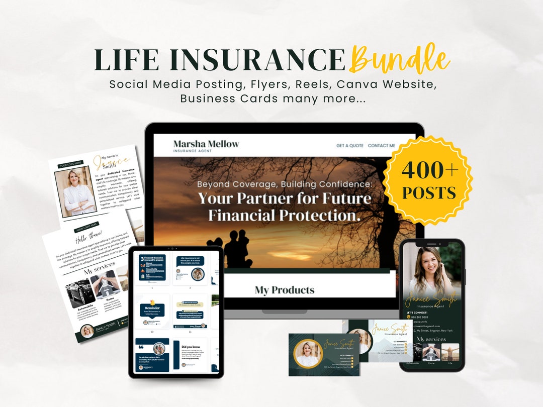 Insurance Agent, Life Insurance Flyer Marketing, Insurance Agent ...