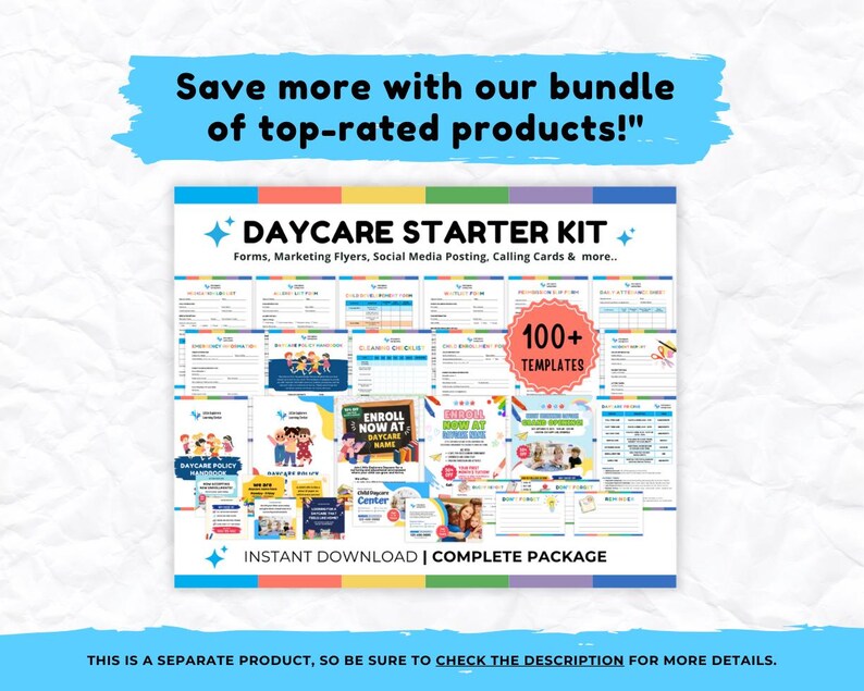 Editable Home Daycare Contract Agreement Business and Preschool ...