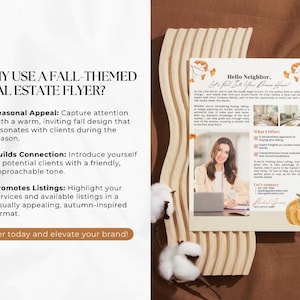 Fall Real Estate Introduction Letter House Market Update, Hello ...