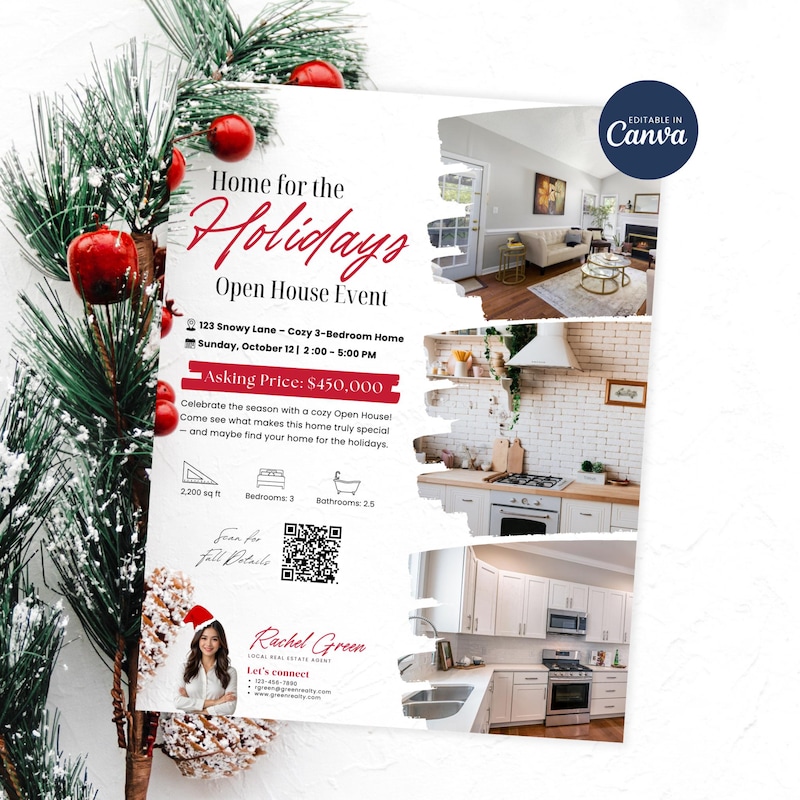 December Realtor Letter - Etsy