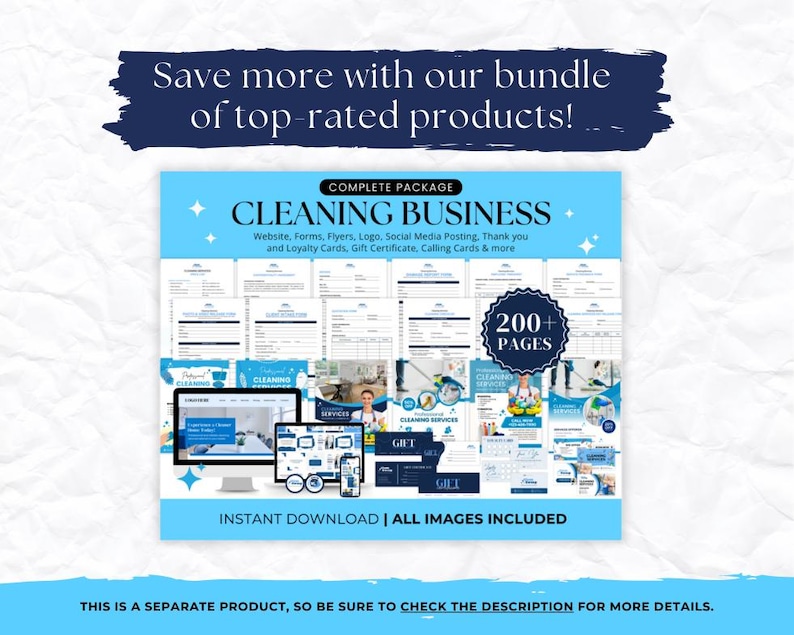 Professional Commercial Cleaning Business Card Template, Modern ...