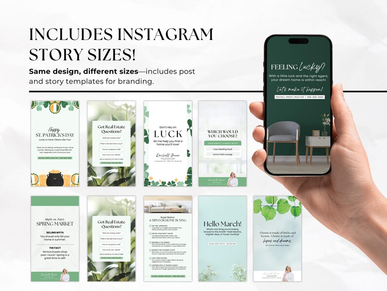 March Real Estate Social Media Post Template, March Realtor Post Social ...