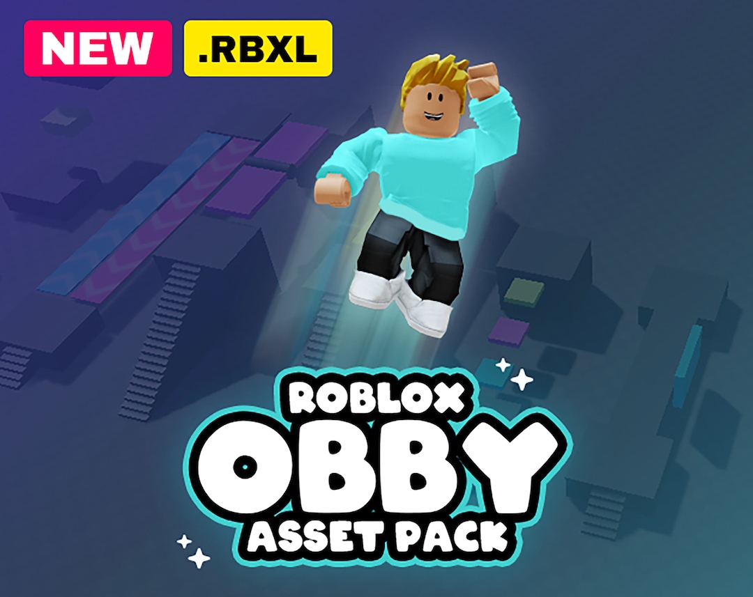 Roblox Studio Obby Asset Pack - Etsy