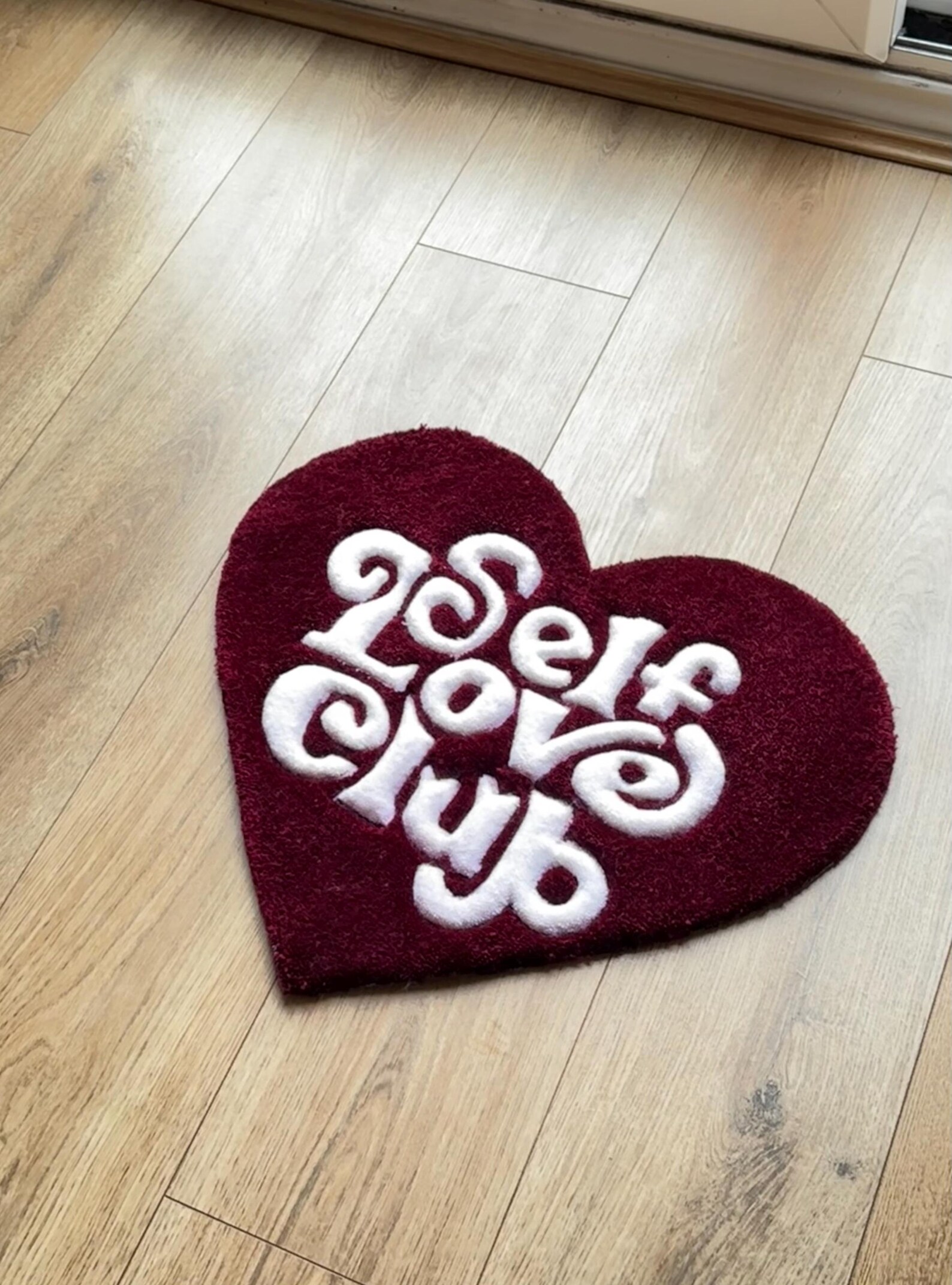 Handmade Self Love Club Rug - Etsy