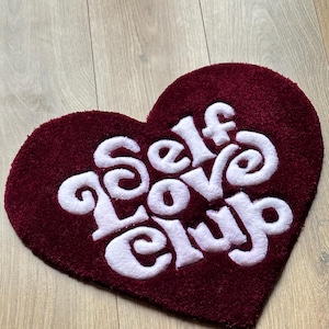 Handmade Self Love Club Rug - Etsy