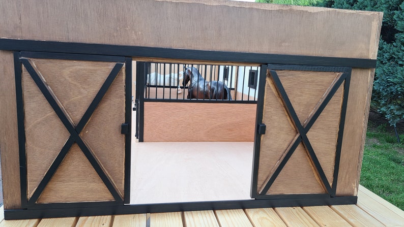 Stable for Model Horses BREYER Traditional, COLLECTA Deluxe - Etsy