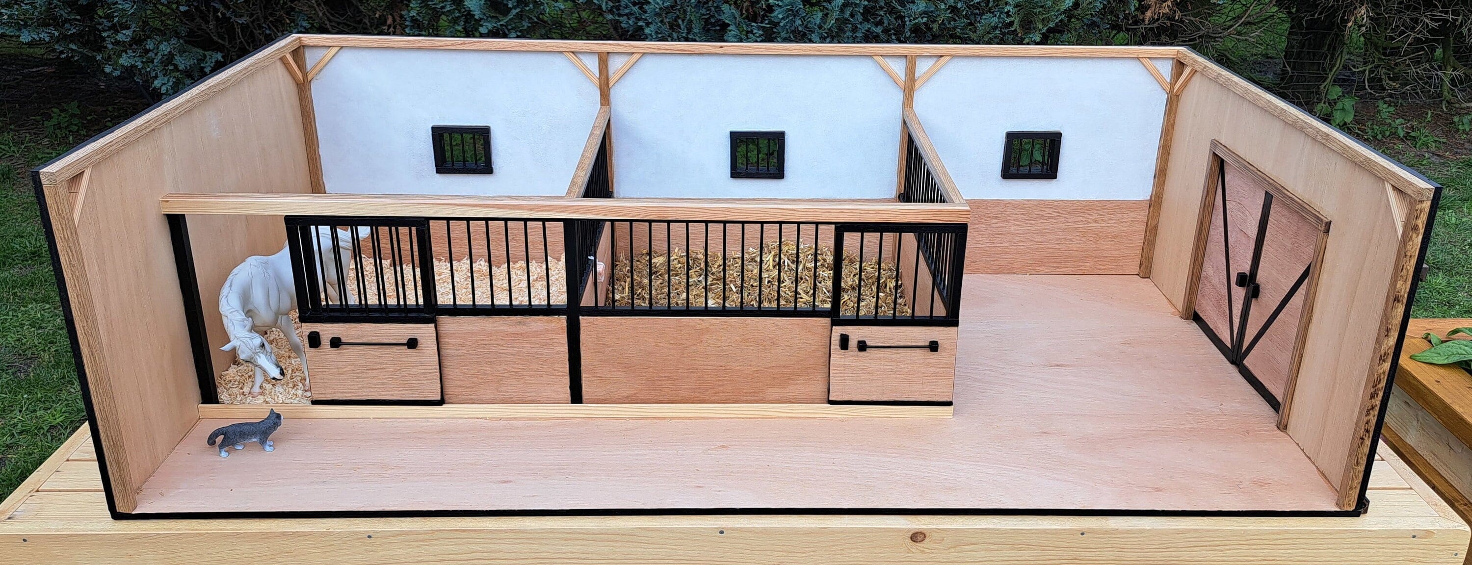 Stable for Model Horses BREYER Traditional, COLLECTA Deluxe - Etsy