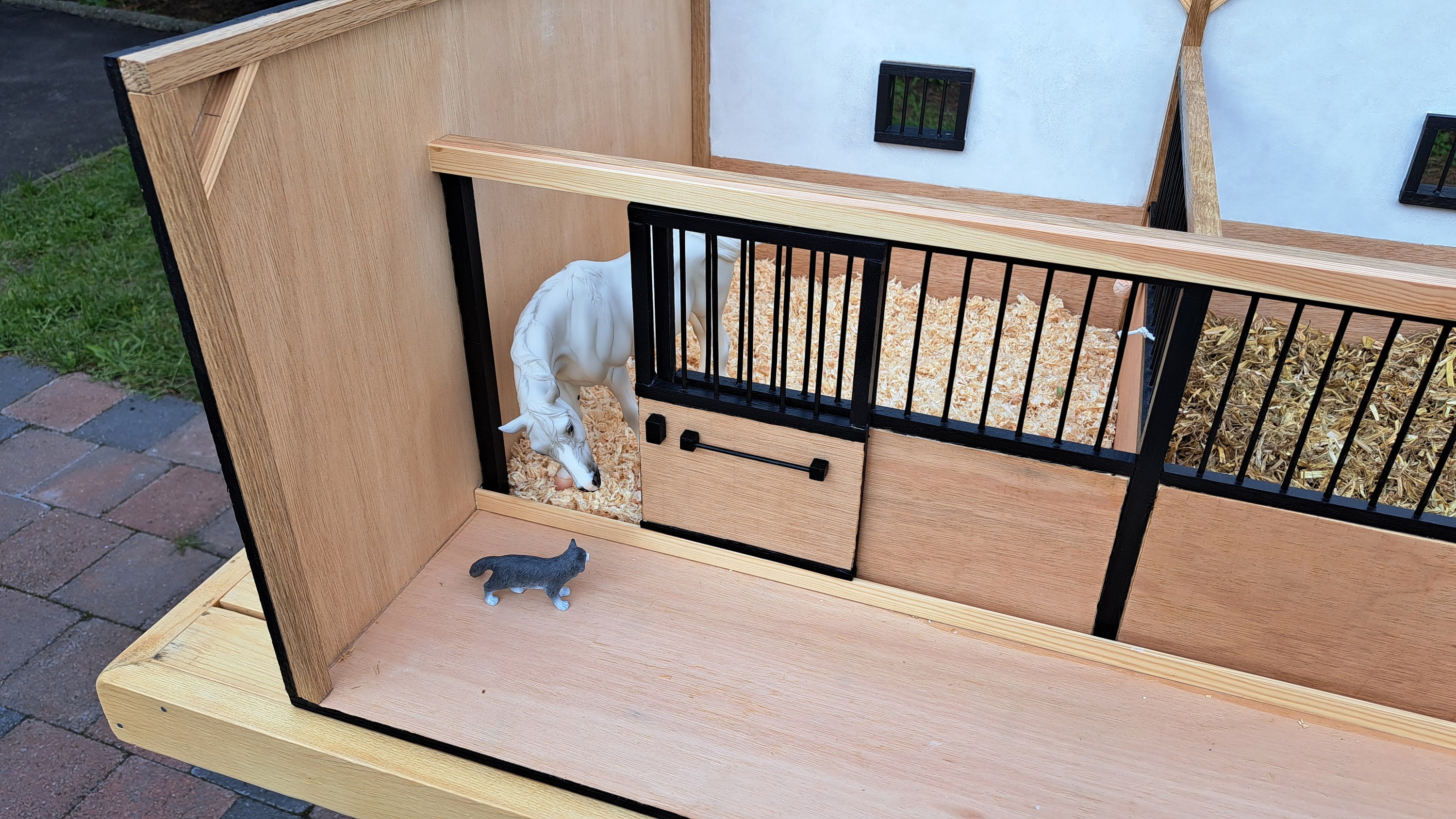 Stable for Model Horses BREYER Traditional, COLLECTA Deluxe - Etsy