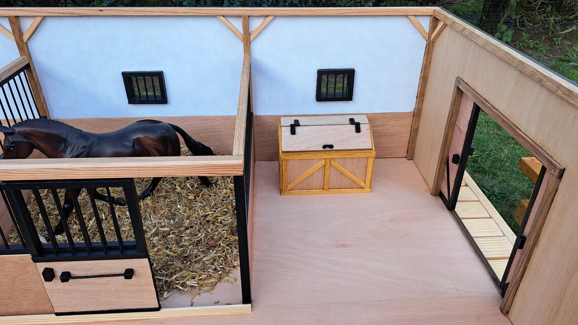 Stable for Model Horses BREYER Traditional, COLLECTA Deluxe - Etsy