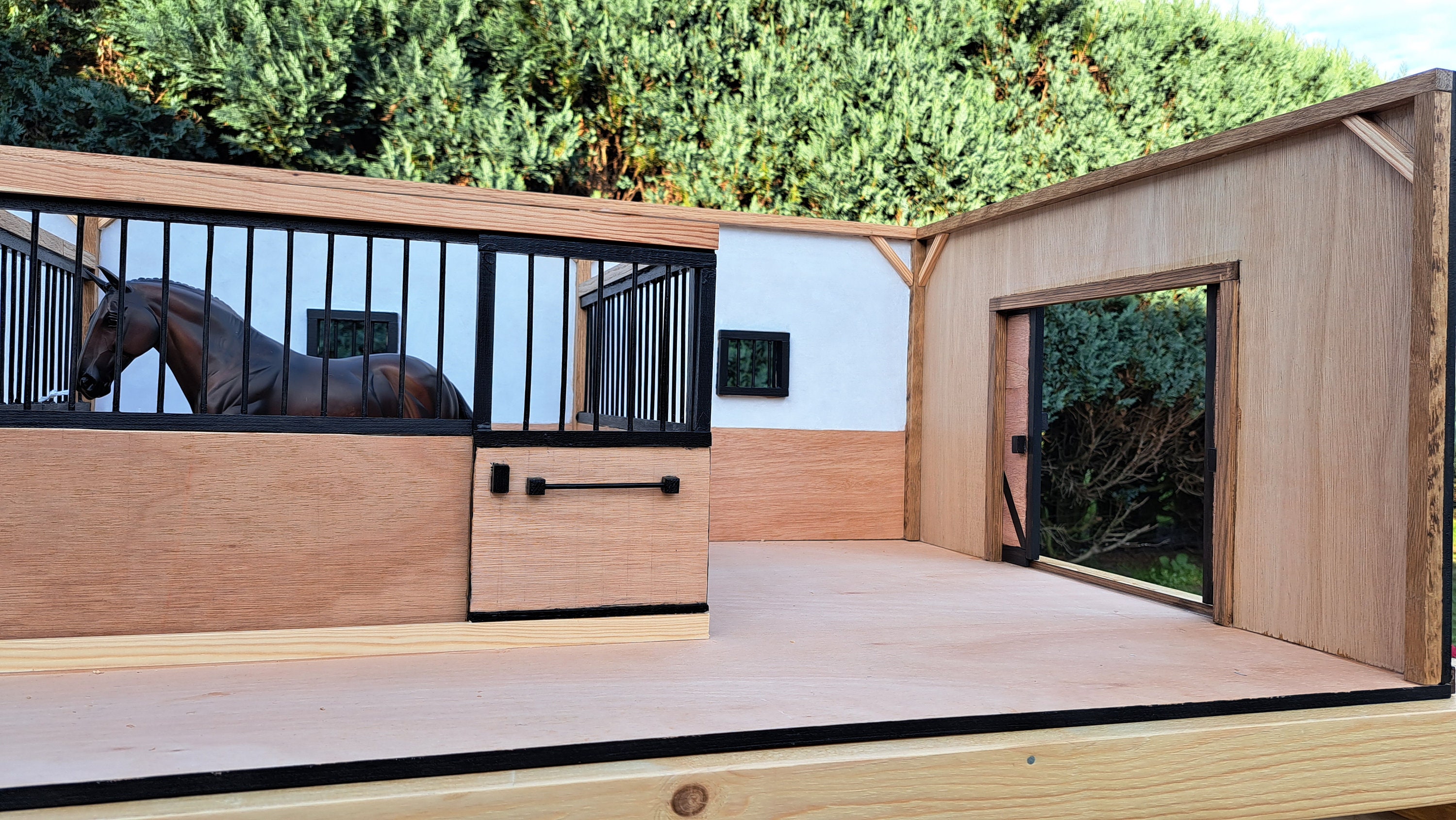 Stable for Model Horses BREYER Traditional, COLLECTA Deluxe - Etsy