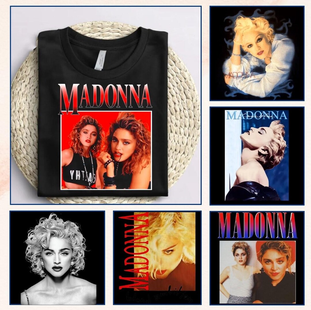Bundle Madonna PNG, Madonna Png Digital Download File Sublimation, Svg ...