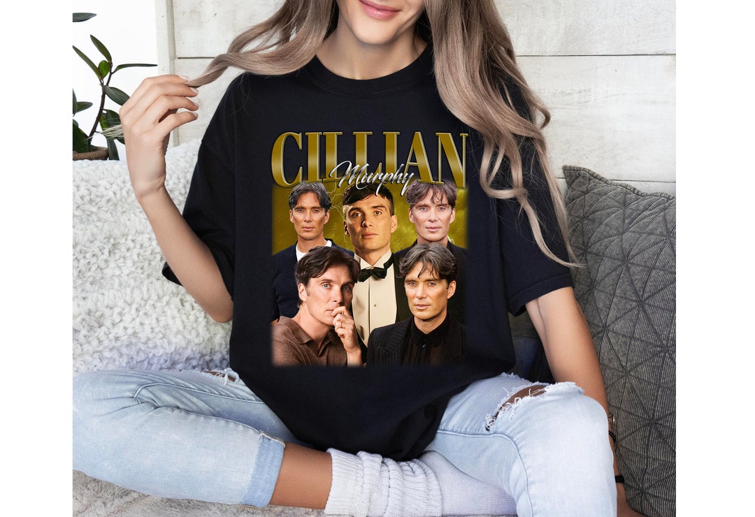 Retro Cillian Murphy T-shirt Cillian Murphy Shirt Cillian - Etsy