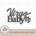Virgo Baby Topper SVG / Astrology Sign / DIY Party Decor / Happy ...
