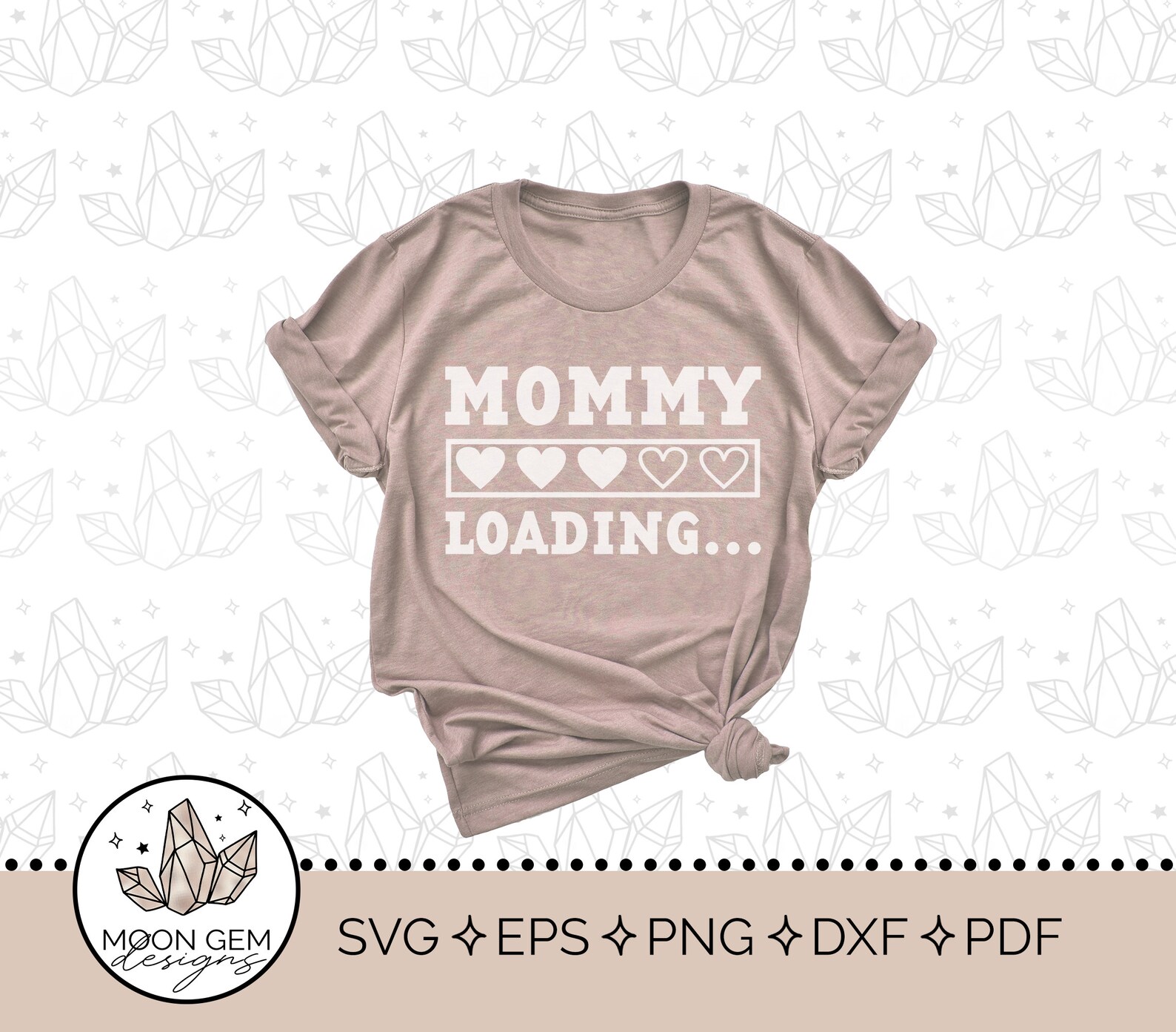 Mommy Loading SVG / Pregnancy Announcement / DIY Baby Shower Gift / Mom ...
