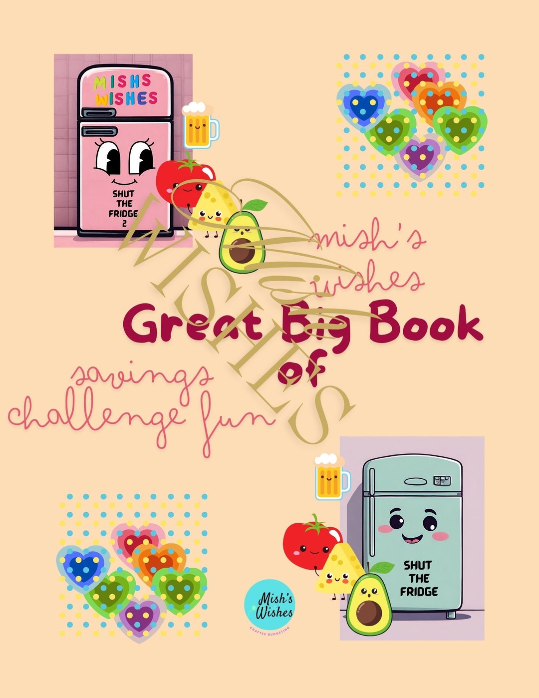 Challenge Book Multiple Printable Savings Challenges. - Etsy