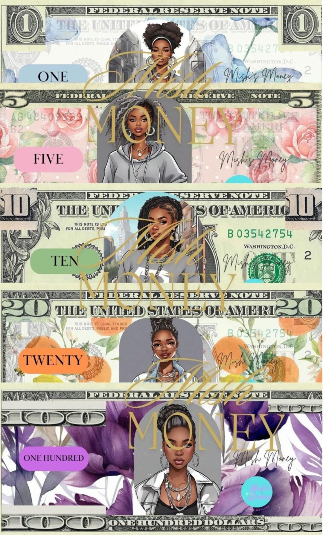 Laminated Prop Money/ Mish Money - Etsy