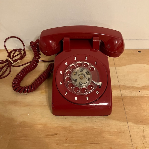 Vintage Desk Phone - Etsy