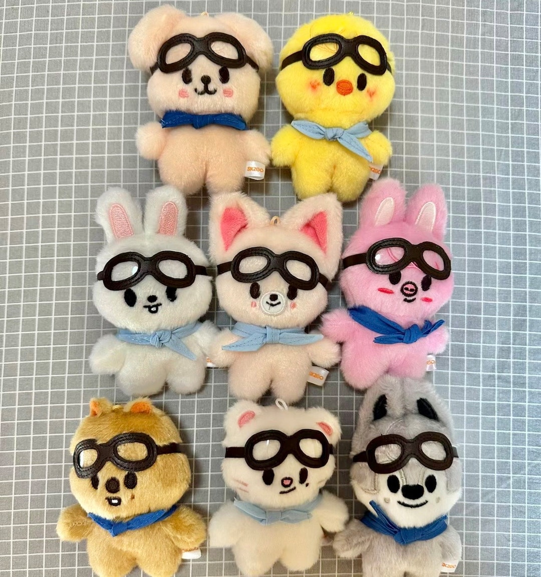Hi There stray Kids SKZOO Pilot Plush 'pilot : for 5 STAR' - Etsy UK