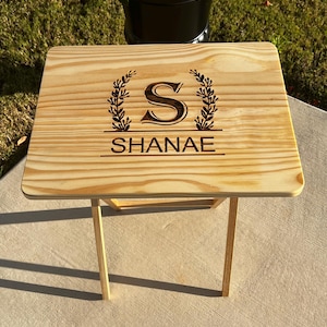 Custom Tv Tray, Laser Engraved Table, Personalized Tv Tray - Etsy