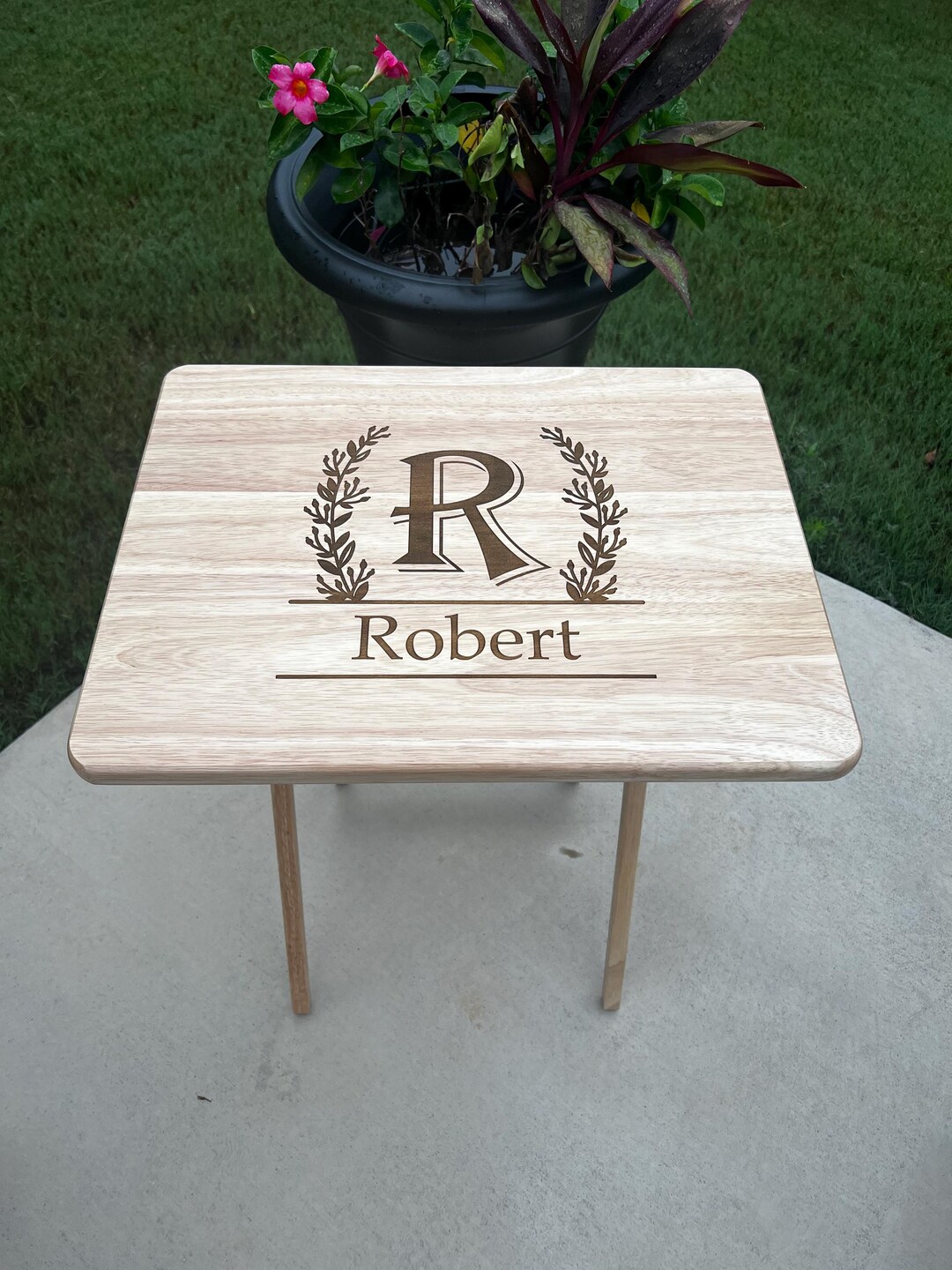 Custom Tv Tray, Laser Engraved Table, Personalized Tv Tray - Etsy