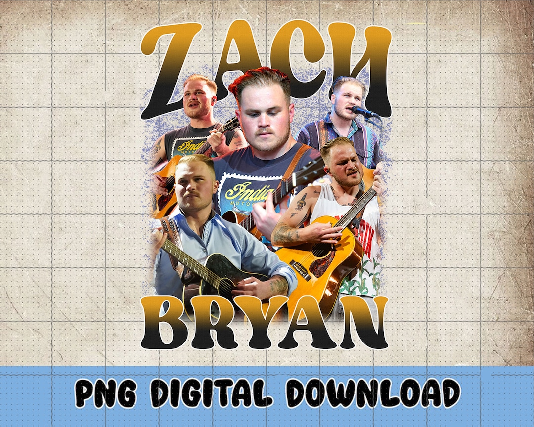 Zach Bryan Eras Tour 2023 PNG Zach Bryan Concert Digital - Etsy
