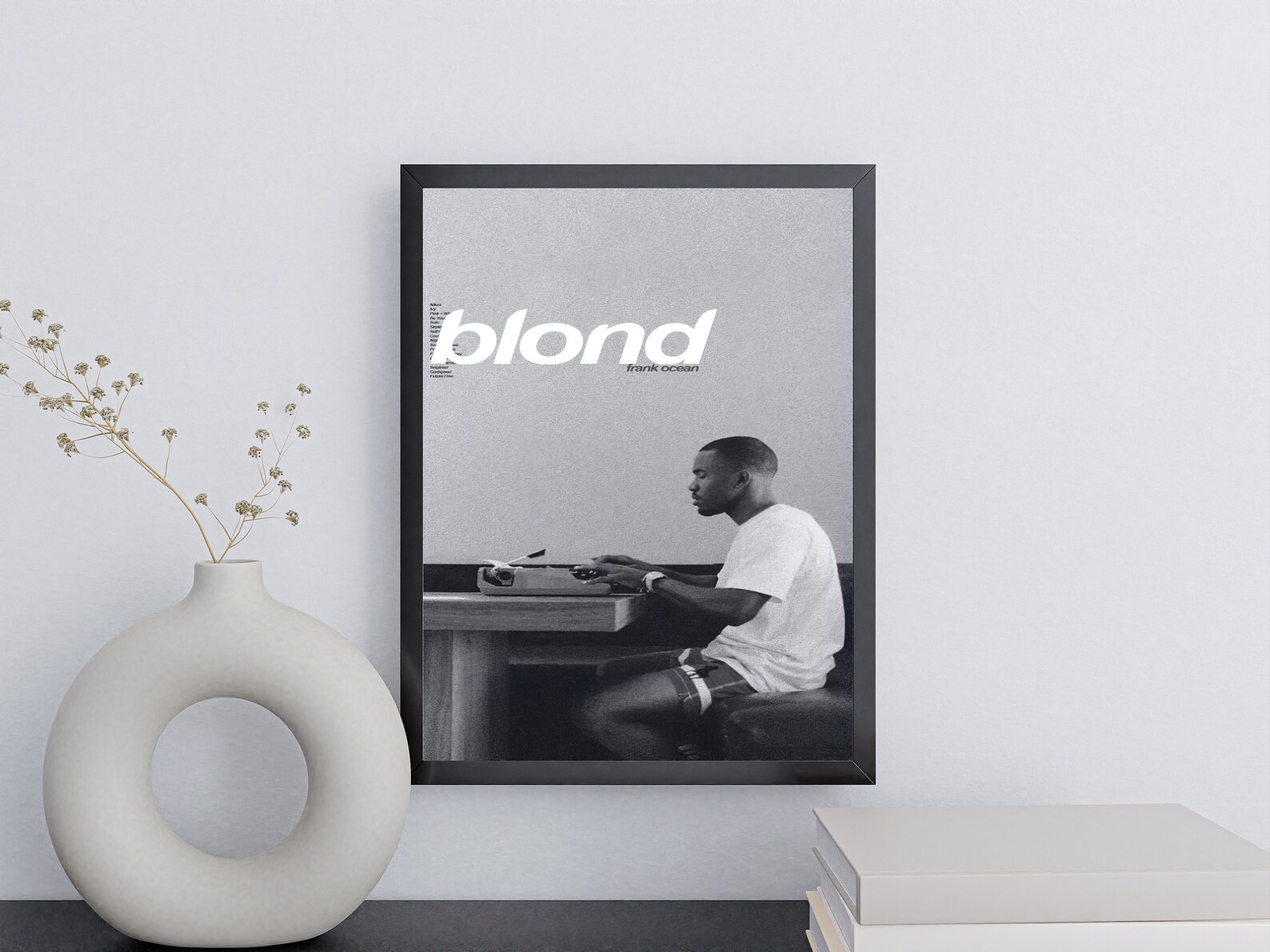 Frank Ocean Retro Poster Frank Ocean Black and White Poster - Etsy