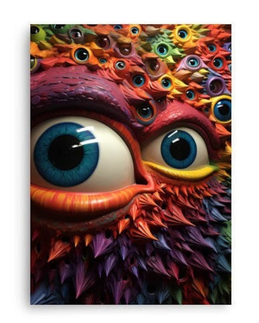 Evil Eye, I Spy Poster - Etsy