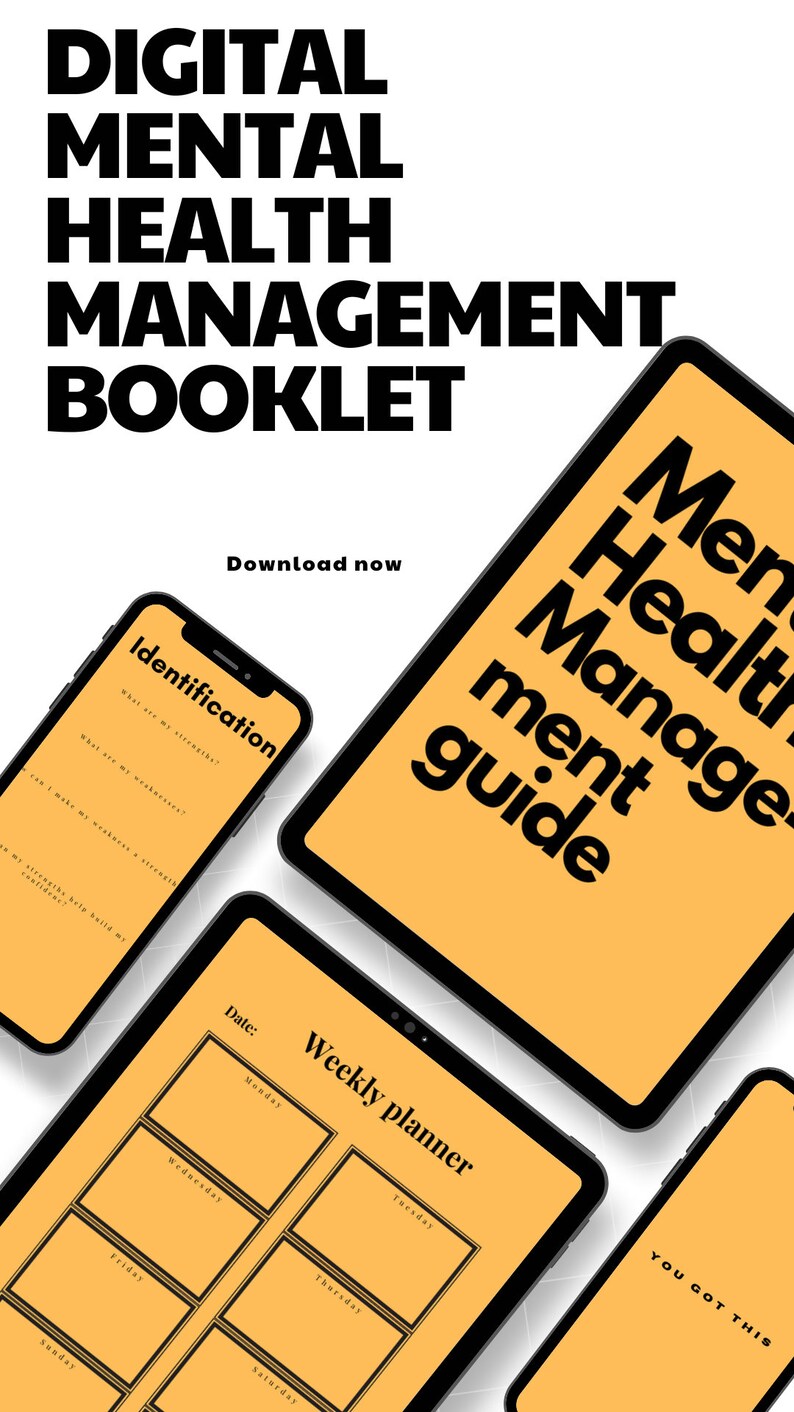 Mental Health Management Guide - Etsy