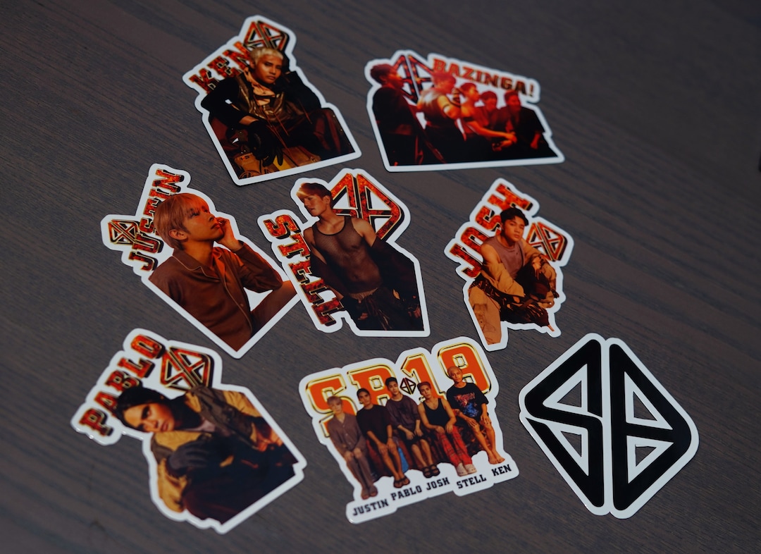 SB19 Ppop Sticker Bundle: Filipino-themed Die Cut Stickers - Etsy