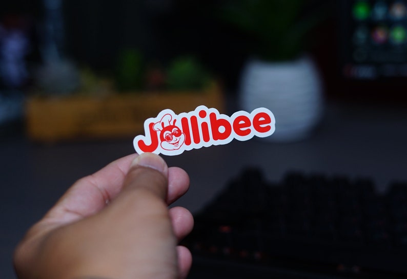 Filipino Gifts Jollibee Die Cut Sticker for Car Laptop Wall - Etsy