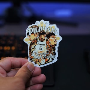 Filipino Gifts Gilas Pilipinas Jordan Clarkson Die Cut Sticker for Car ...