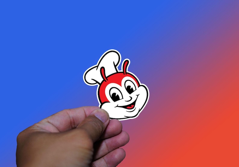 Jollibee Die Cut Sticker: Filipino Pinoy Car Laptop Decal - Etsy