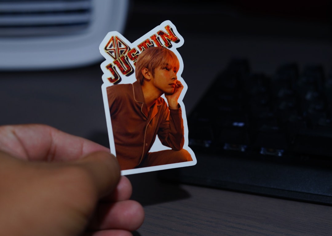 Filipino Gifts SB19 Justin Ppop Die Cut Sticker for SB19 Car Laptop ...