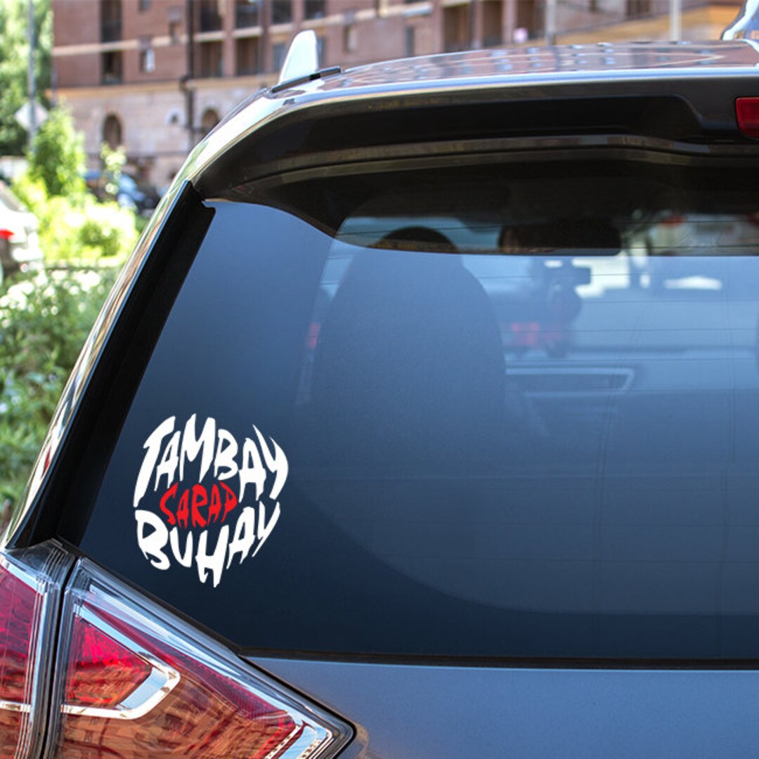 Tambay Sarap Buhay Vinyl Decal - Filipino Pride Car Sticker - Etsy