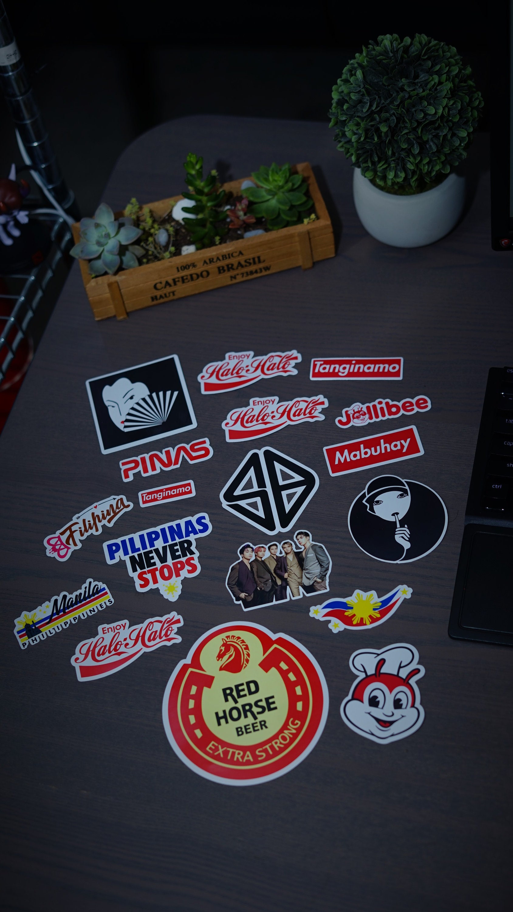 Filipino Gifts San Miguel Beer Die Cut Sticker for Car Laptop Wall ...