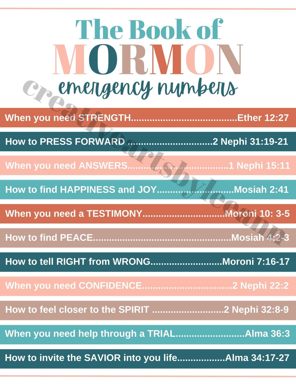 Book of Mormon Scripture Guide. LDS Book of Mormon Lessons. LDS Primary ...