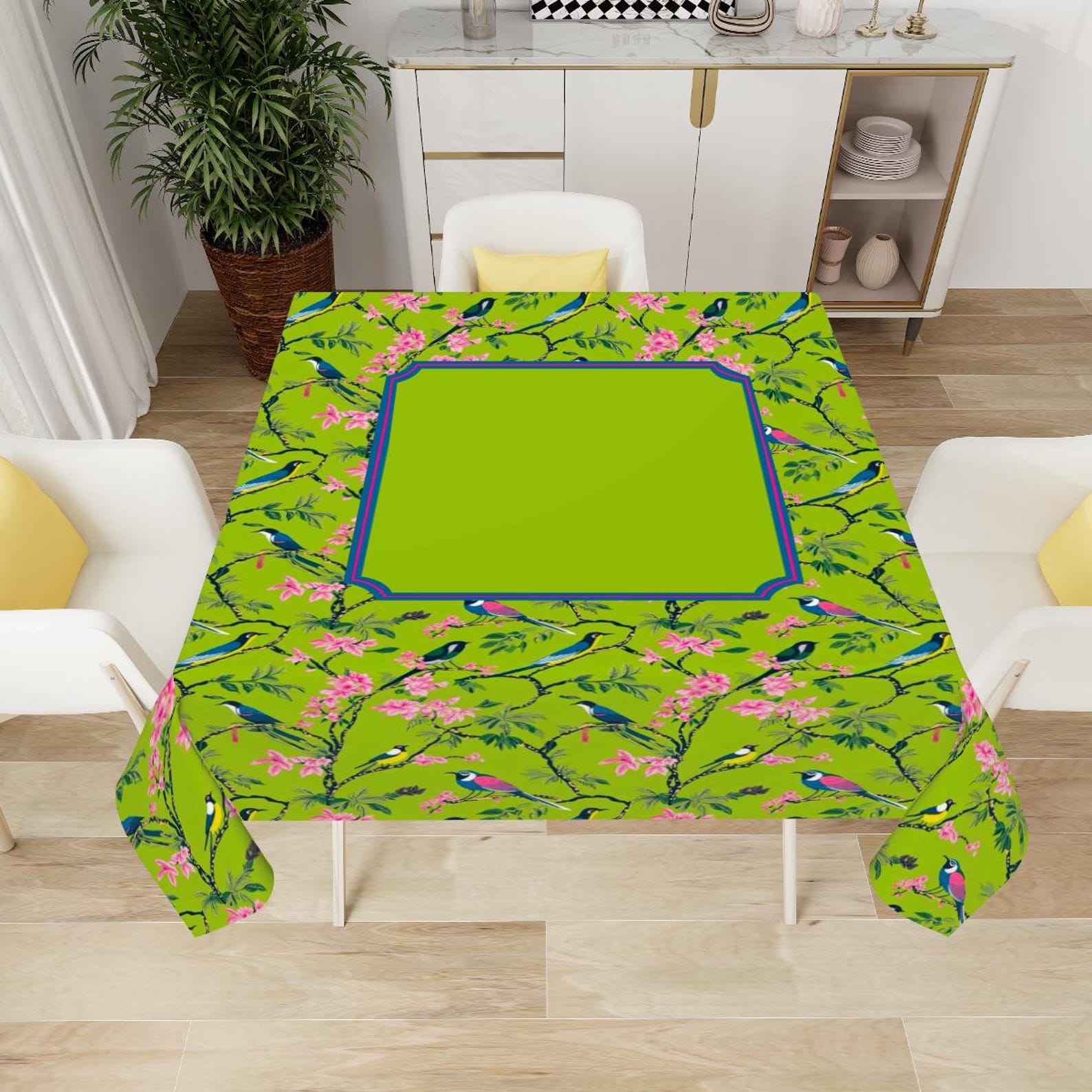 Mahjong Tablecloth Card Table - Green Mahjong Table Cover - Mahjong ...