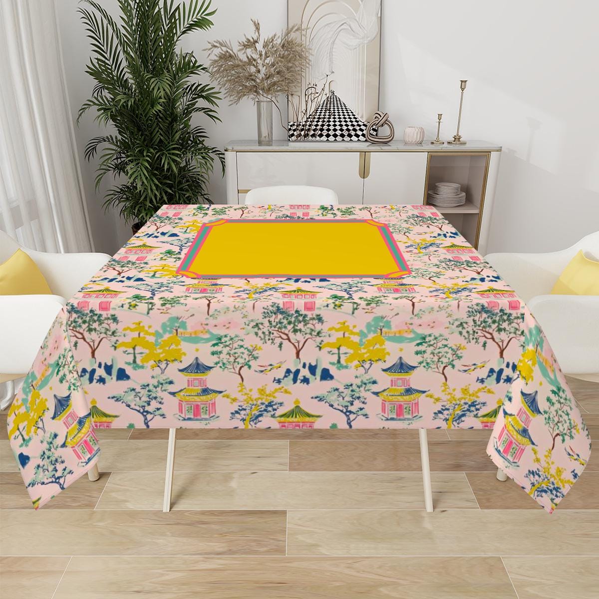 Mahjong Tablecloth With Rules - Mahjong Table Cover - Mahjong Gifts ...