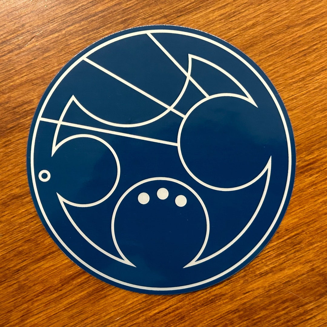 Gallifreyan DFTBA Sticker - Etsy