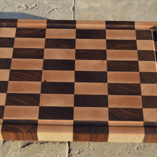 Checkerboard Cutting Board - Etsy