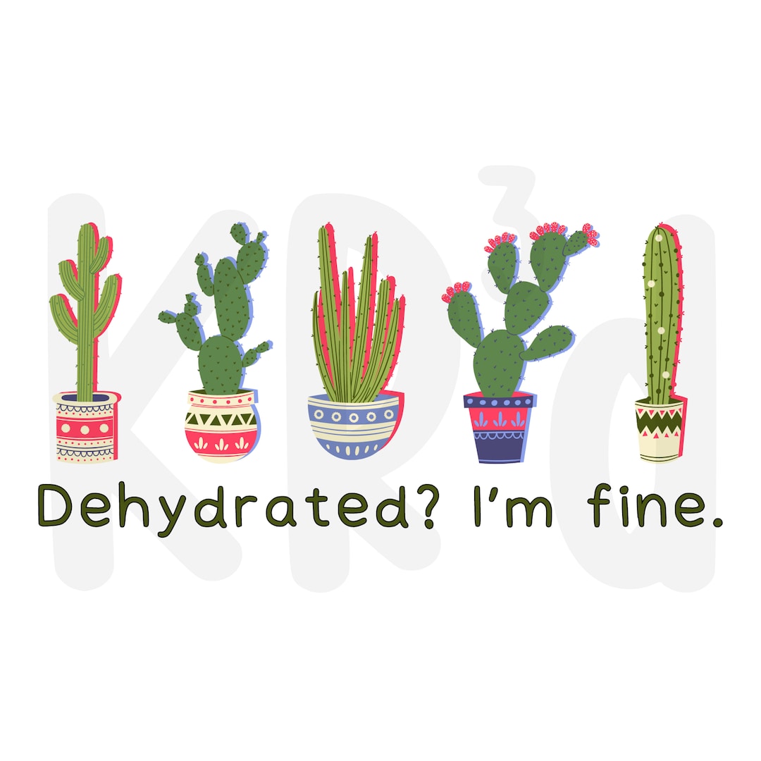 Dehydrated Cactus Sublimation Printable - Etsy