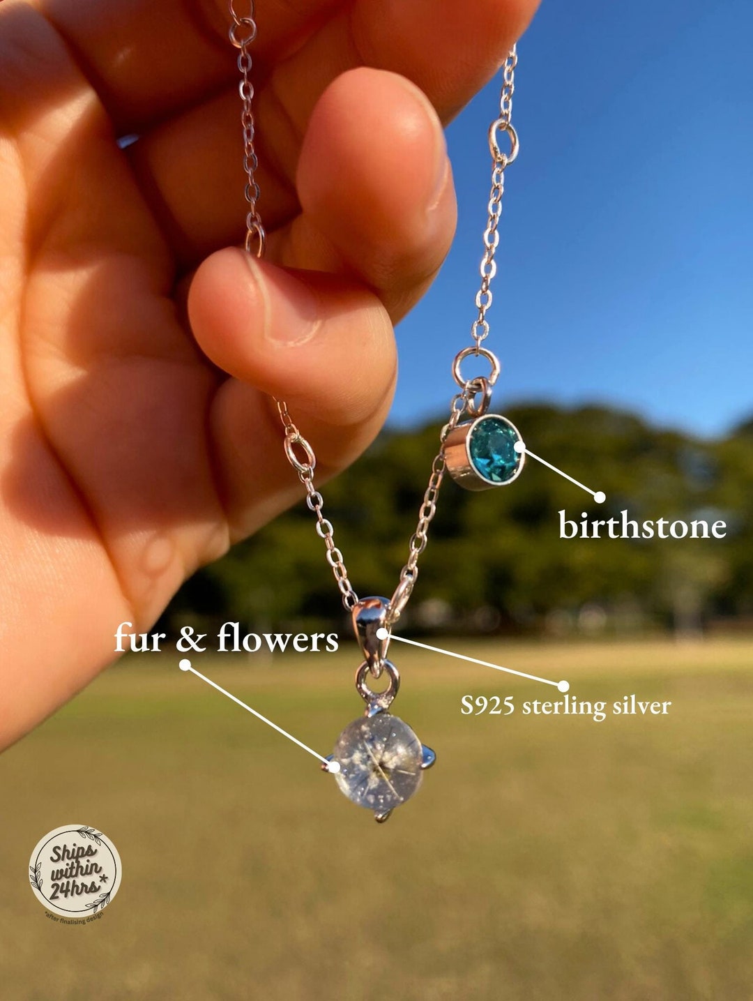 Pet Ashes Ring Kit: Custom Birthstone Sterling Silver Pet Memorial ...