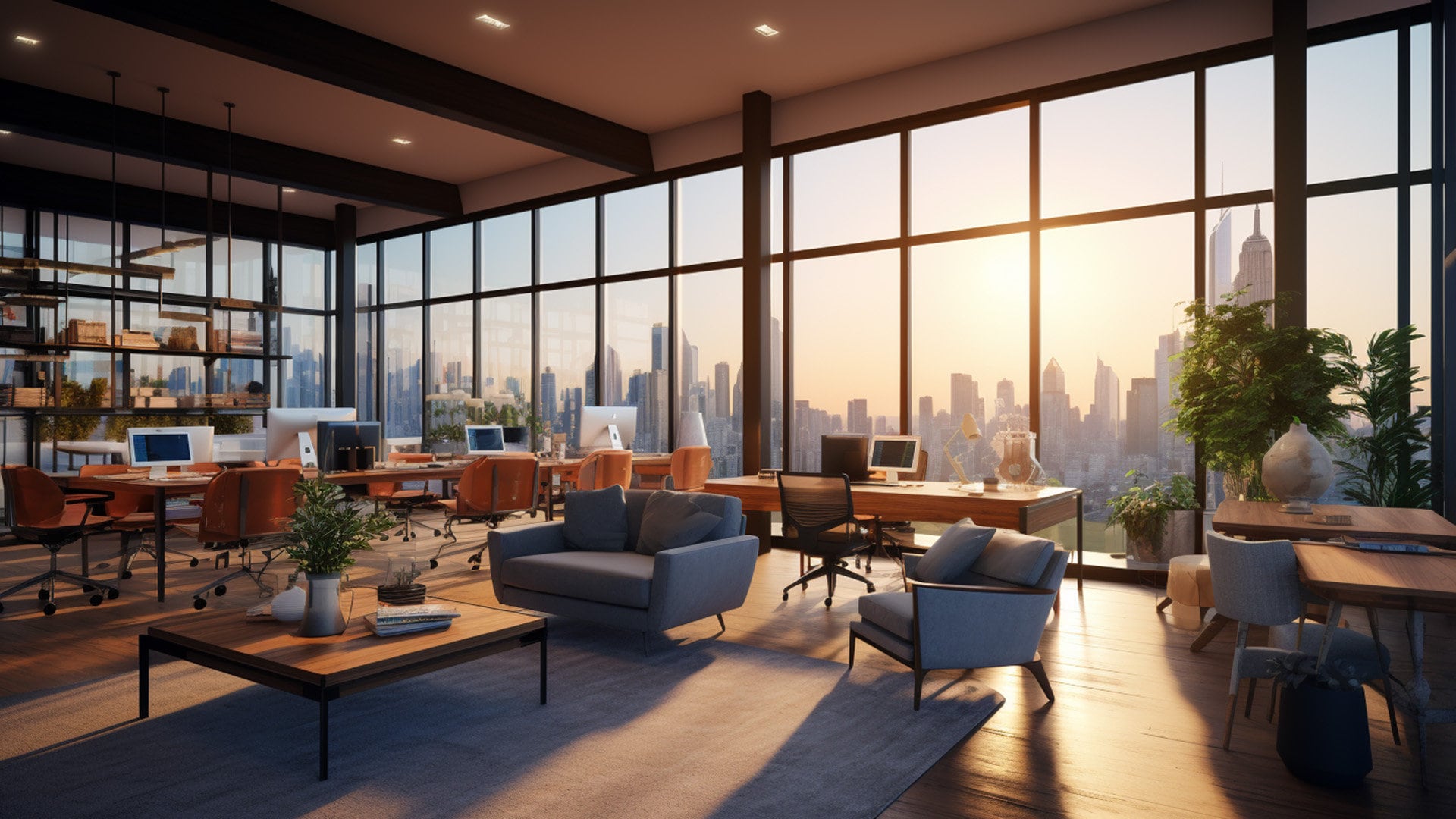 Zoom Background Professional Luxury Office Backgrounds for Zoom ...