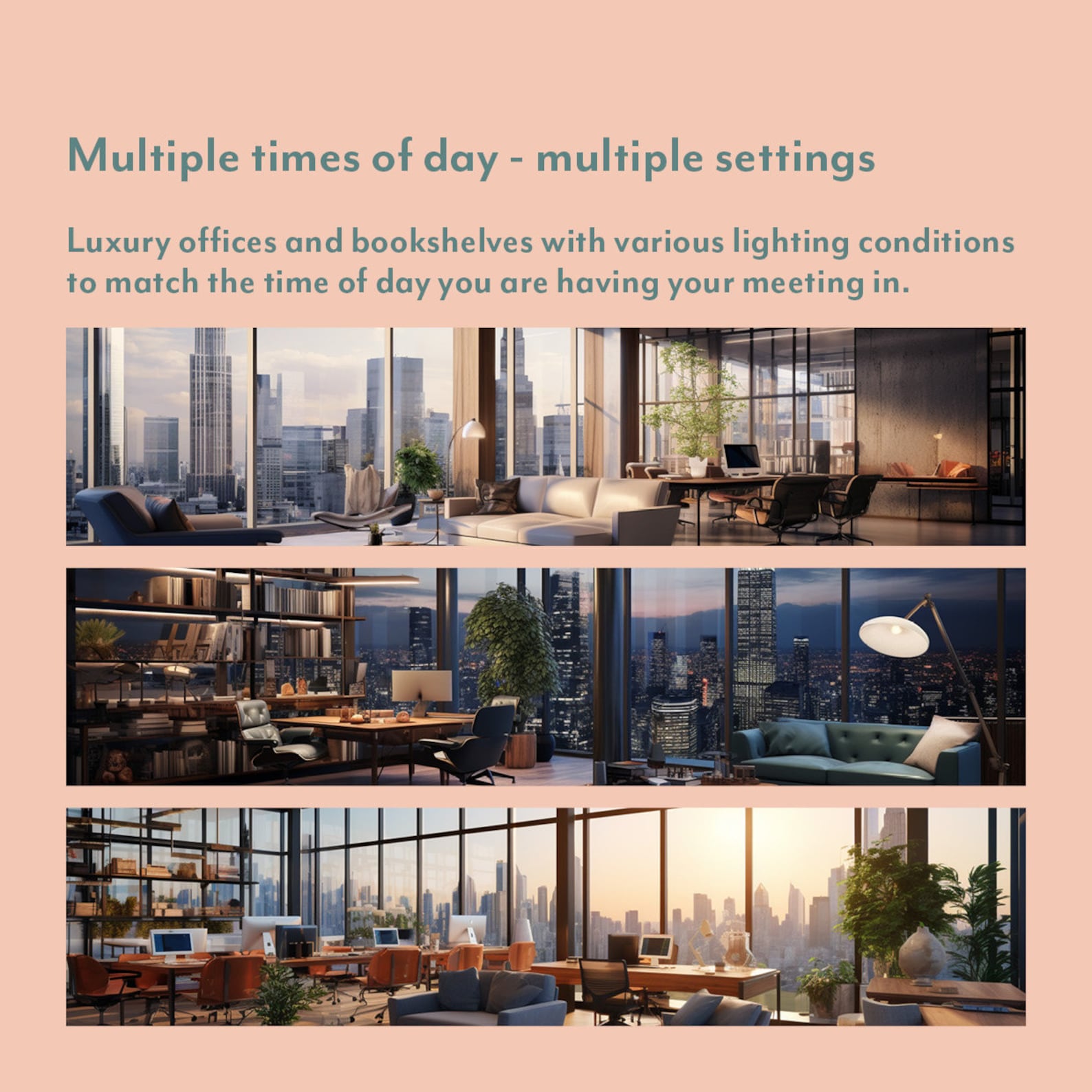Zoom Background Professional Luxury Office Backgrounds for Zoom ...